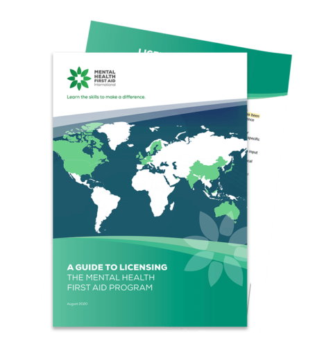 License MHFA - Mental Health First Aid International